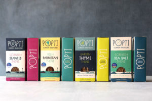 Savoury biscuits and crackers for cheese - Popti Cornish Bakehouse